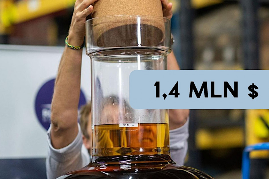 Największa na świecie butelka whisky sprzedana za 1,4 mln dolarów! To ...