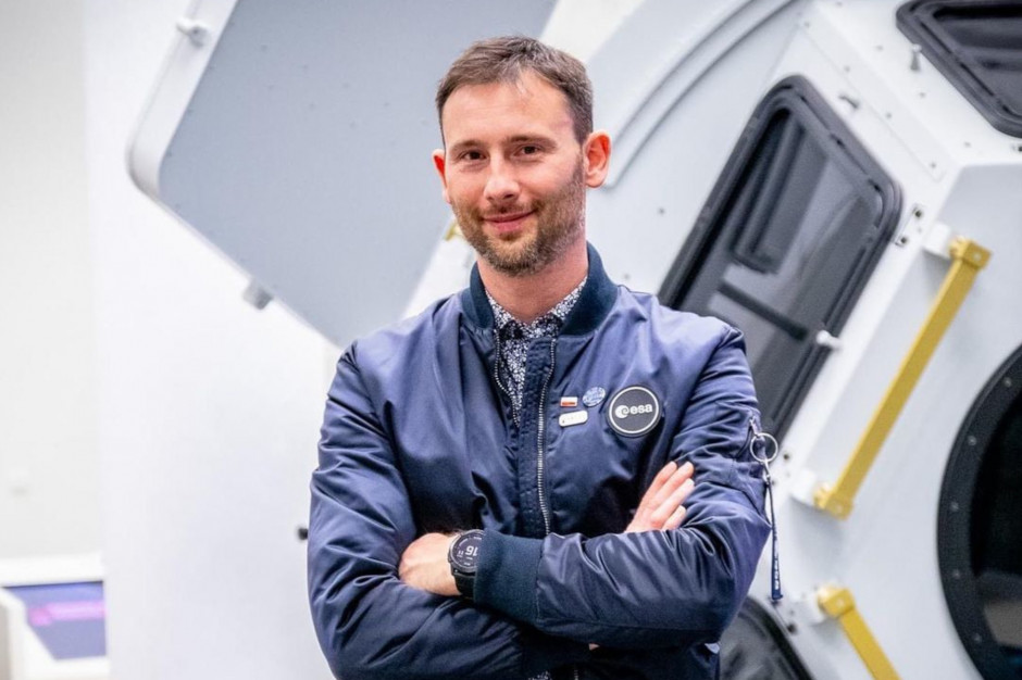 Sławosz Uznański poleci w kosmos jako drugi Polak w historii! Astronauta weźmie udział w misji ESA