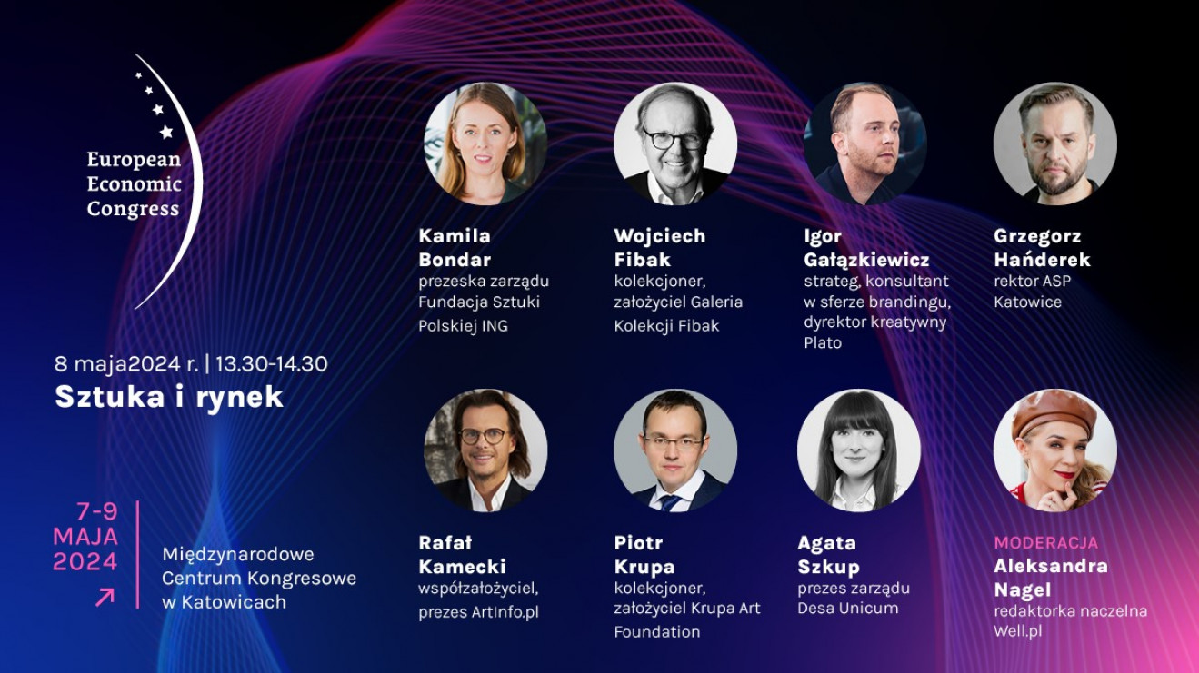 RYNEK SZTUKI na Europejskim Kongresie Gospodarczym 2024 w Katowicach