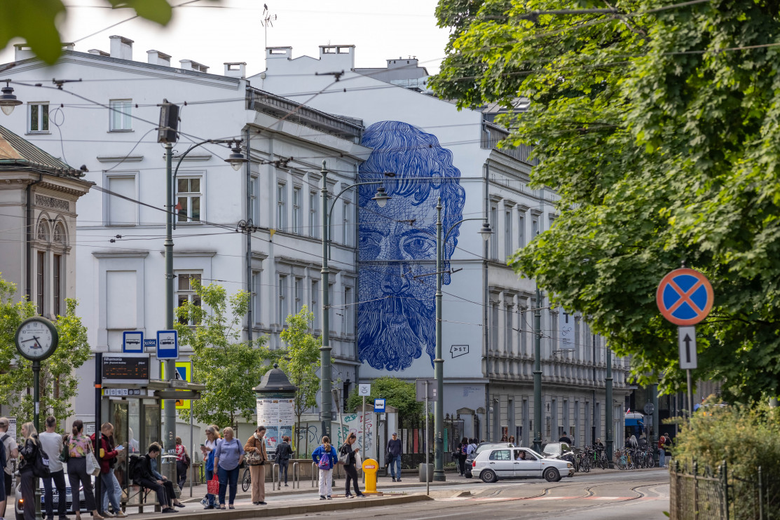 KRAKÓW: Wyspiański ozdobił ściany Akademii Sztuk Teatralnych. Nowy mural to dzieło prof ...